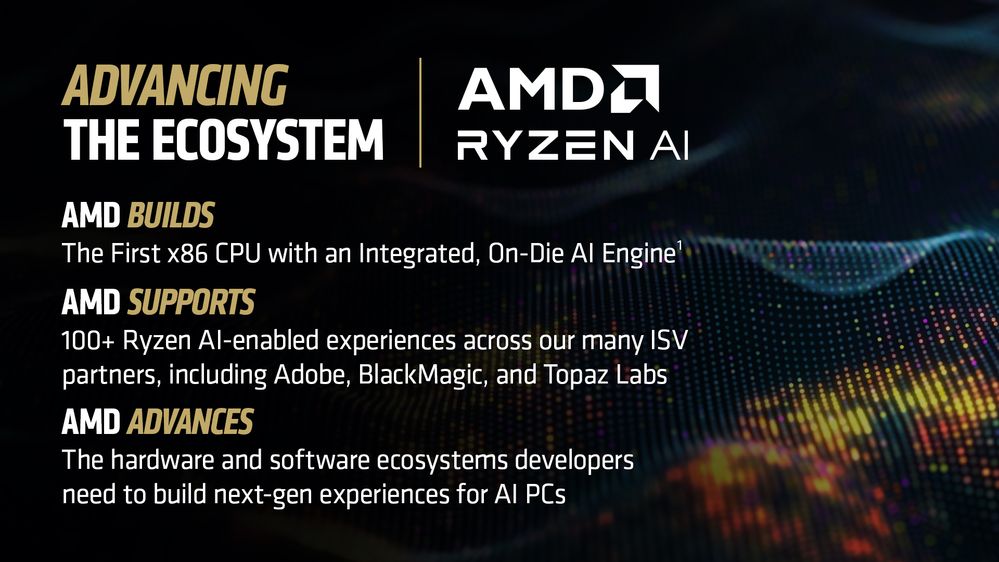 Ryzen AI加持！AMD笔记本引爆AI应用高效加速_手机搜狐网