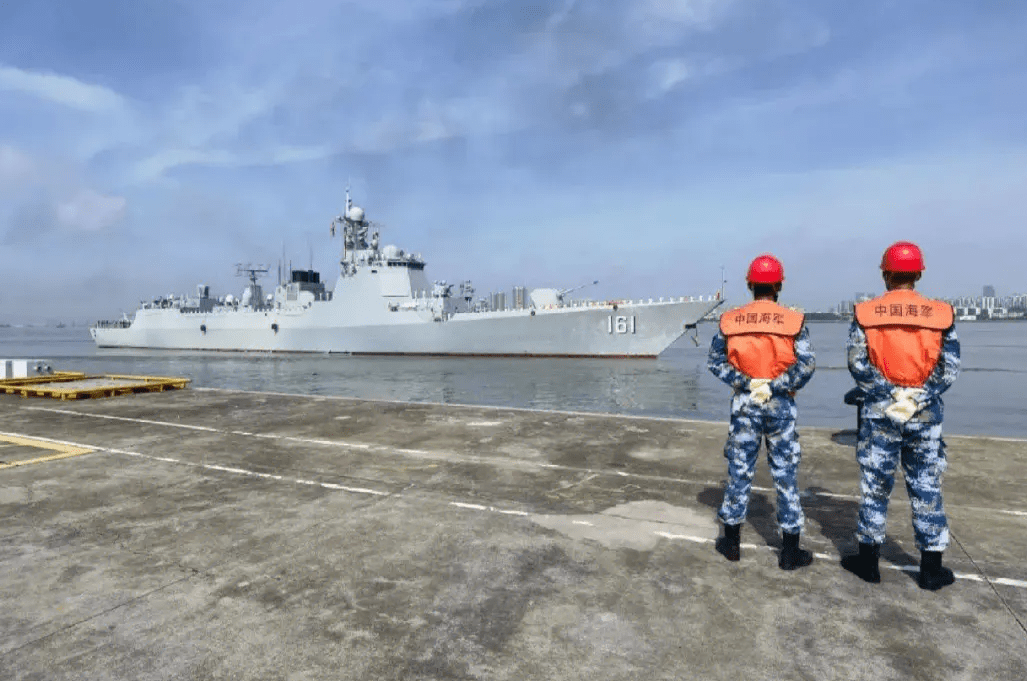 052D回击台军舰艇，解放军已经实现四大目标 -6parkbbs.com