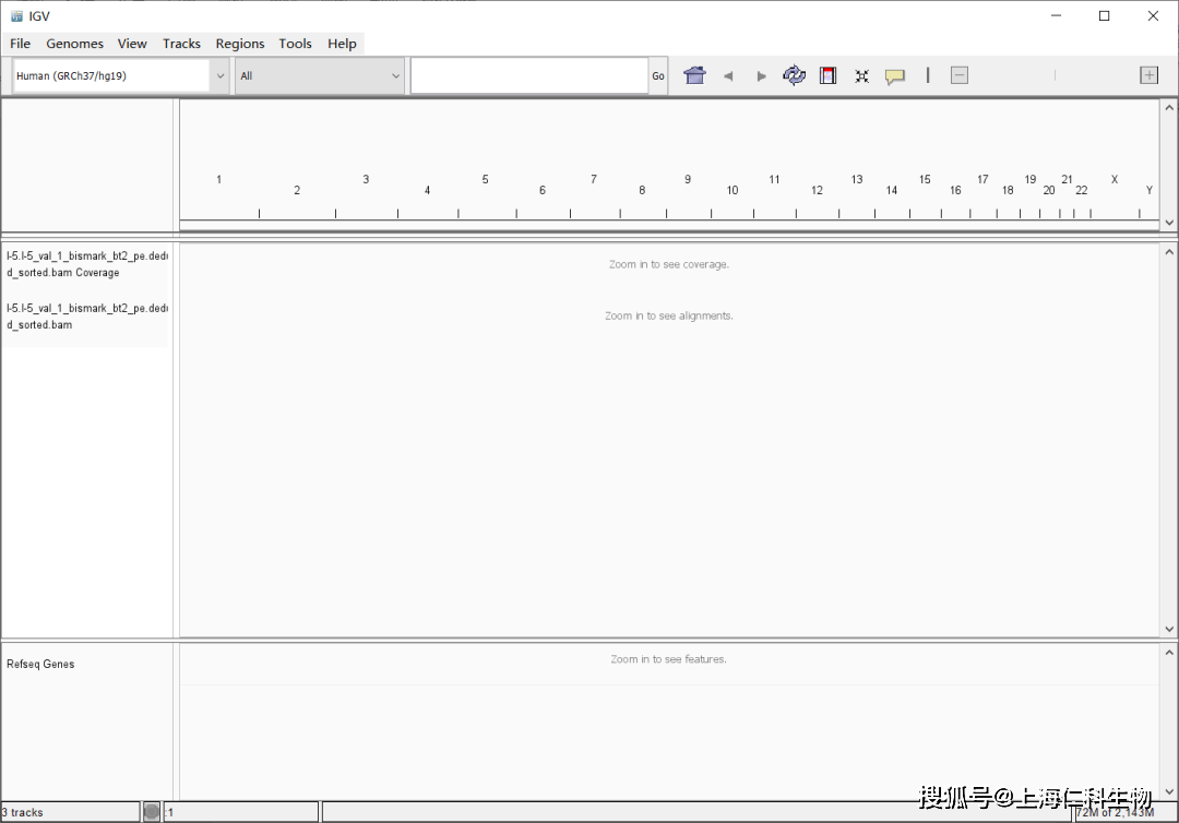IGV快速上手指南（五）——查看甲基化数据_tdf_文件_BedGraph