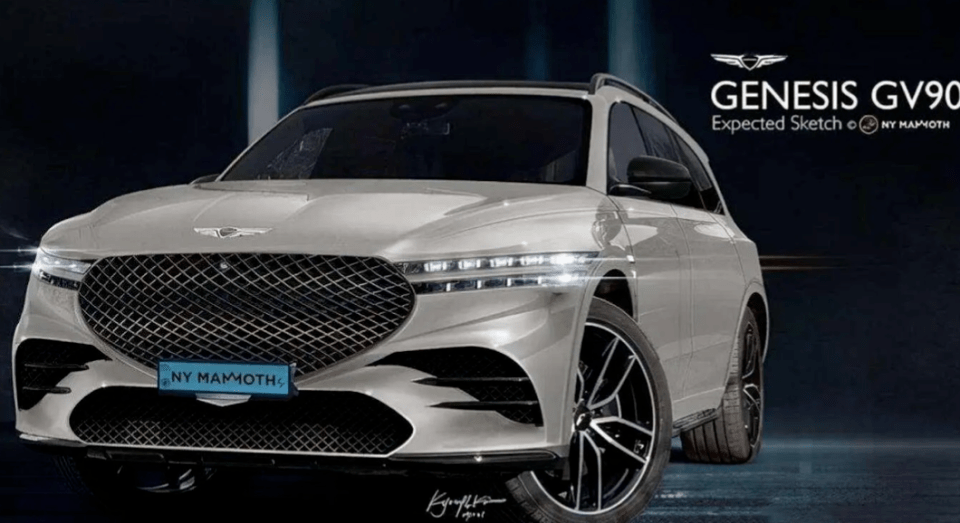 定位大型SUV，明年发布，捷尼赛思GV90曝光！_搜狐汽车_搜狐网