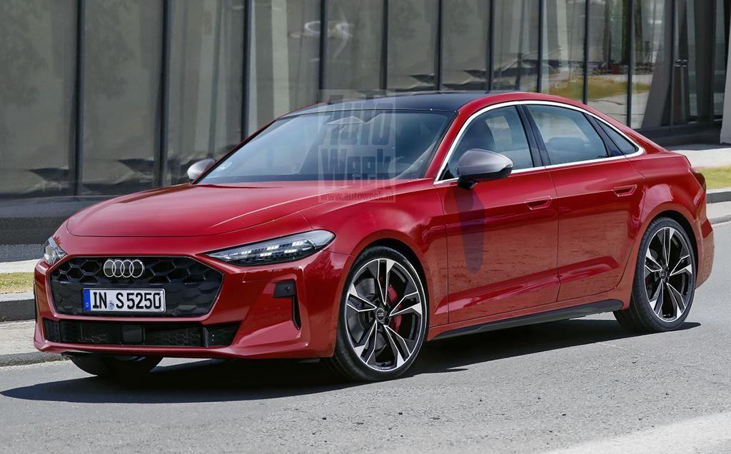 全新国产奥迪A4L焊装车国内下线！曲屏内饰+1.5T插混_搜狐汽车_搜狐网