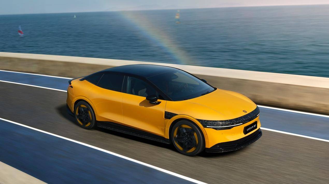 20.99万元起售的极氪007，楔下800V纯电轿车价格锚点_搜狐汽车_搜狐网