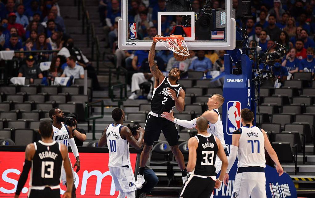 伦纳德29+10，NBA1/4决赛G4，快船106-81独行侠-搜狐大视野-搜狐新闻