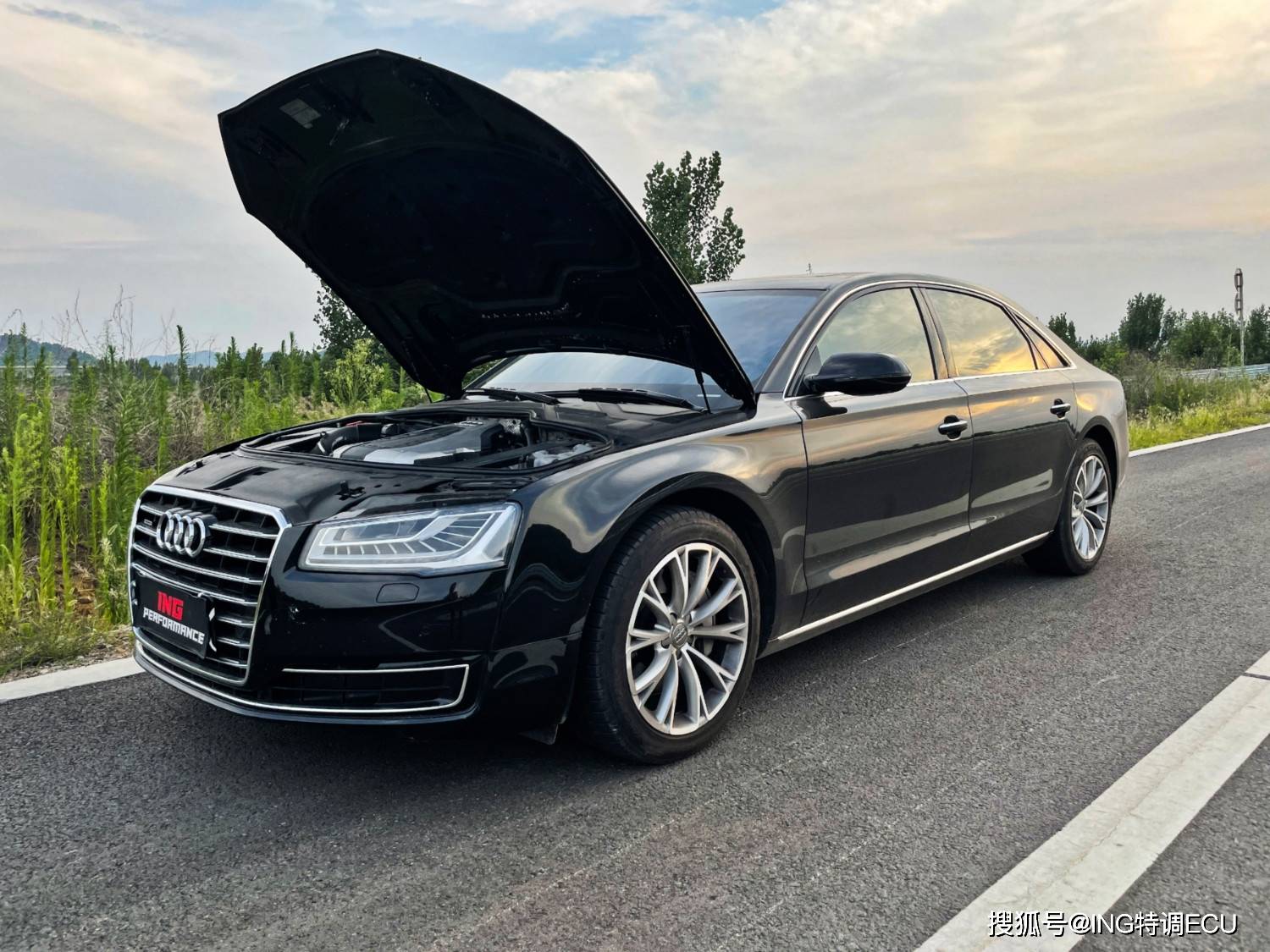 14款奥迪A8L 3.0T刷ecu升级ING PERFORMANCE特调，暴增115匹秒变8缸动力_搜狐汽车_搜狐网