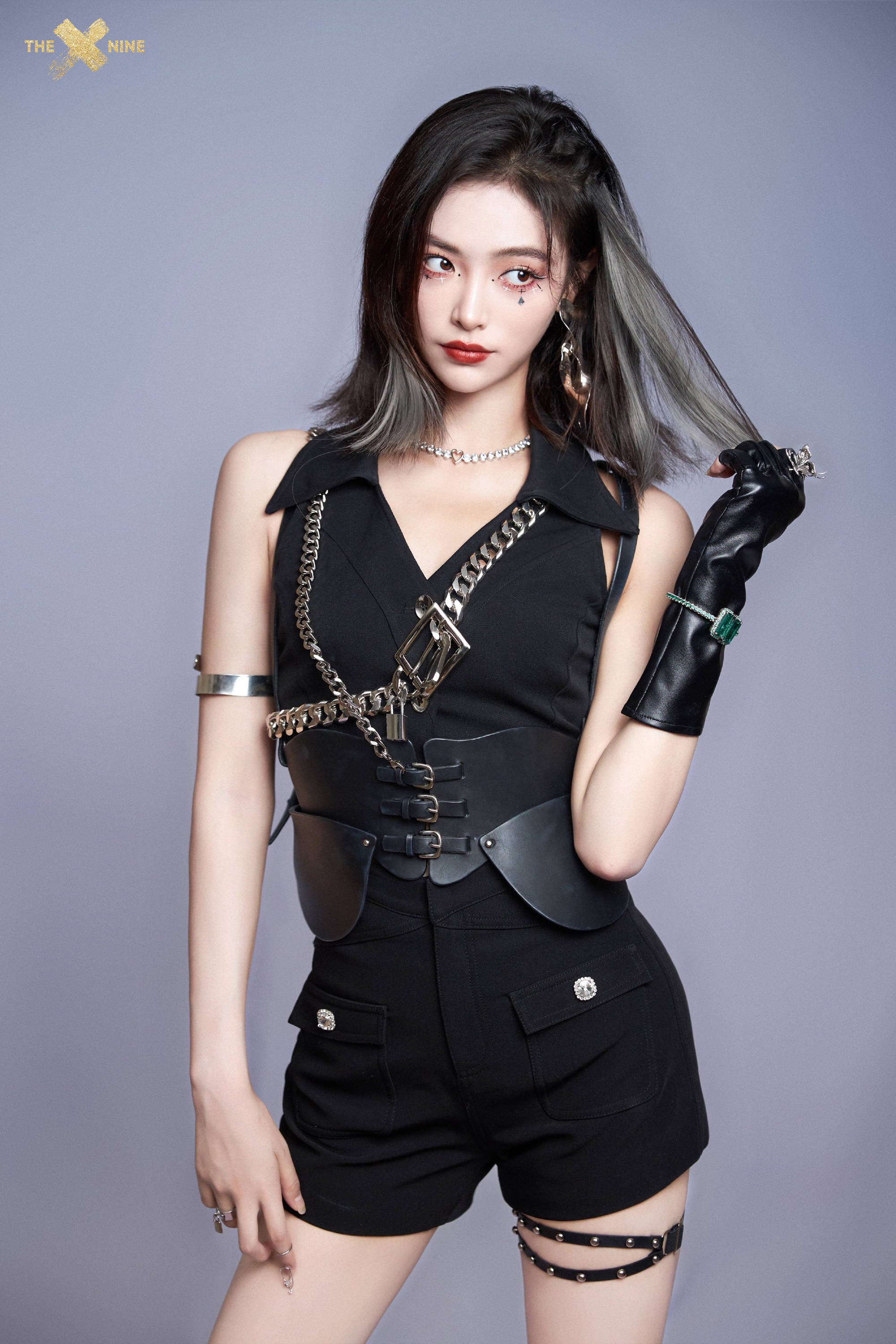 THE9全黑机能风造型曝光 舞台上火力全开魅力十足-搜狐大视野-搜狐新闻