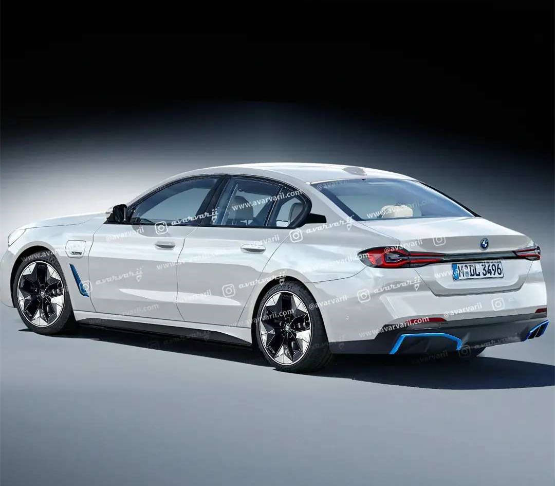 宝马i5最新渲染图曝光，前脸很有未来感，侧面采用了时尚的点缀_搜狐汽车_搜狐网