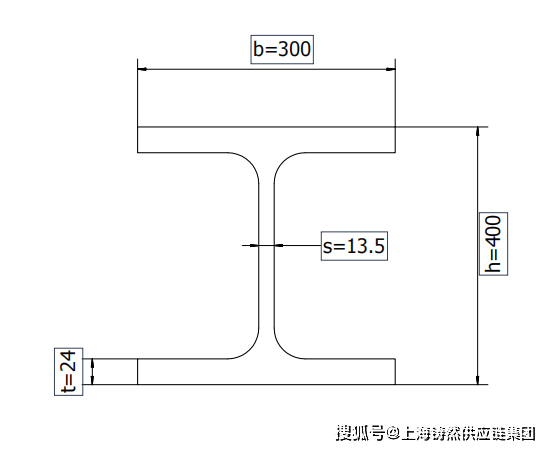 HEB欧标H型钢 HEB400 规格型号尺寸解析_英标_外标_来人
