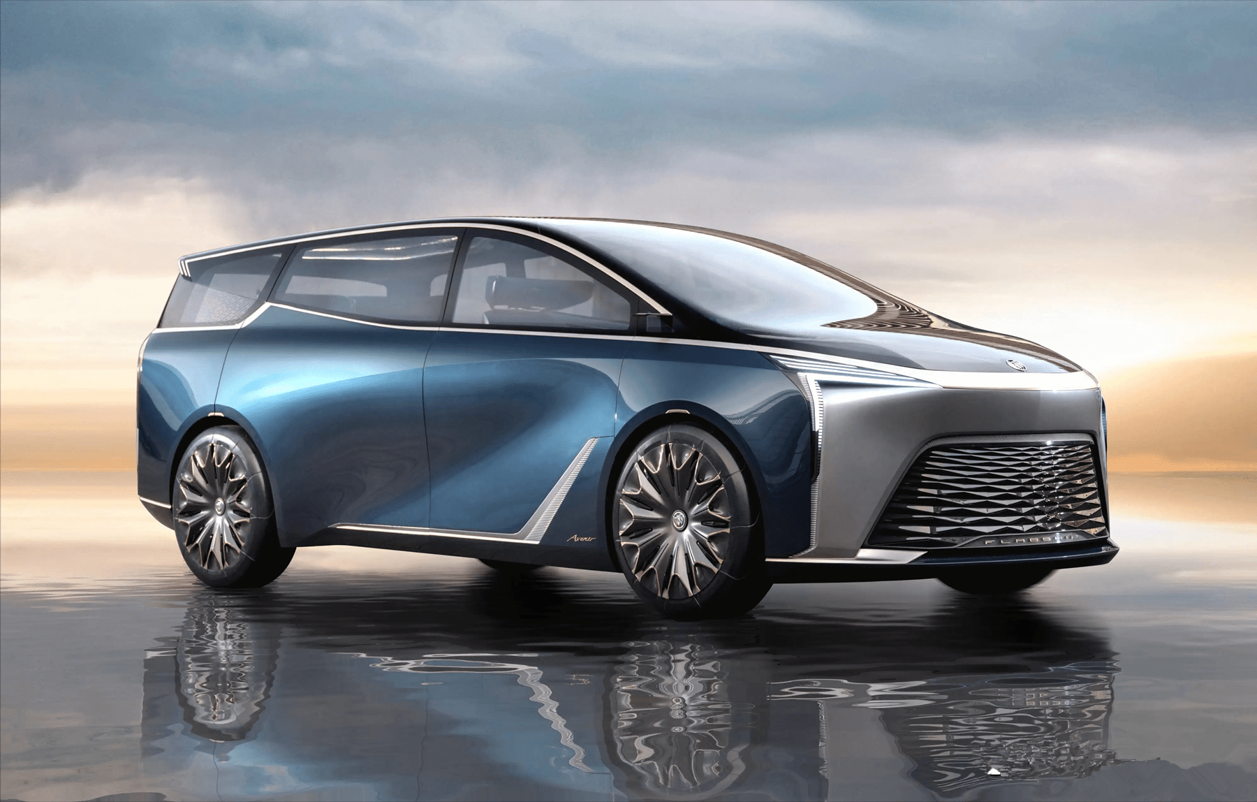 悬挂别克全新logo的实车曝光，新logo更简约，或为换代GL8_搜狐汽车_搜狐网