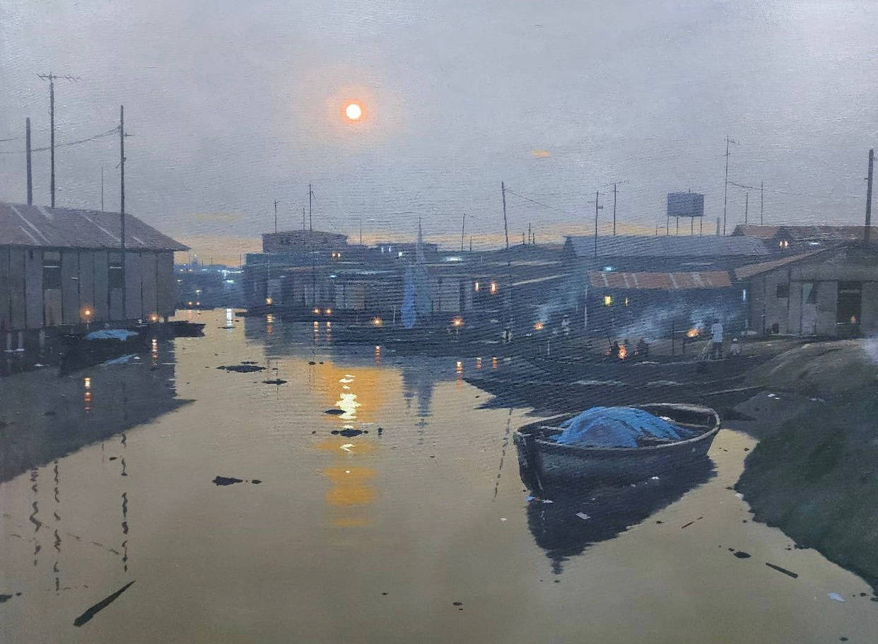 印度尼西亚画家Abiodun Olaku水彩作品欣赏-搜狐大视野-搜狐新闻