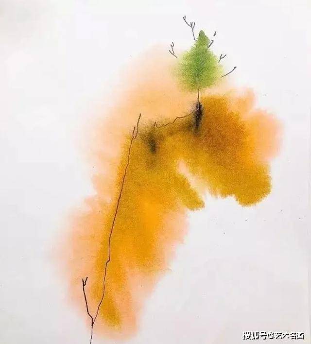 俄罗斯艺术家Natalia水彩画风景 -6park.com