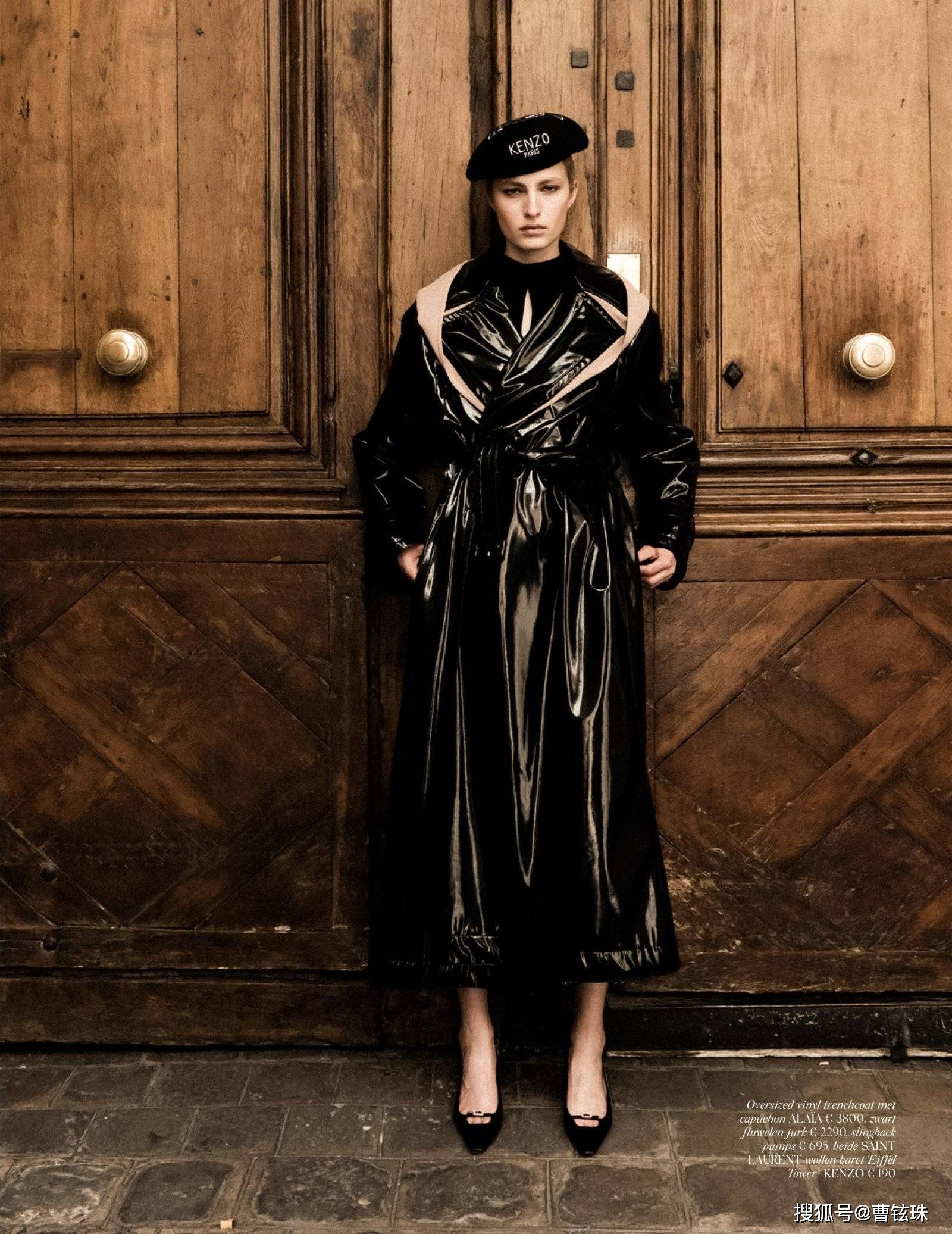 荷兰超模菲丽丝·诺德霍夫，巴黎街头前卫时尚摄影-搜狐大视野-搜狐新闻