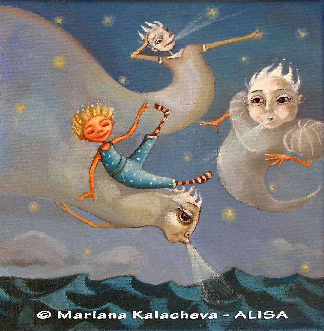 保加利亚艺术家 Mariana Kalacheva 绘画作品欣赏-搜狐大视野-搜狐新闻