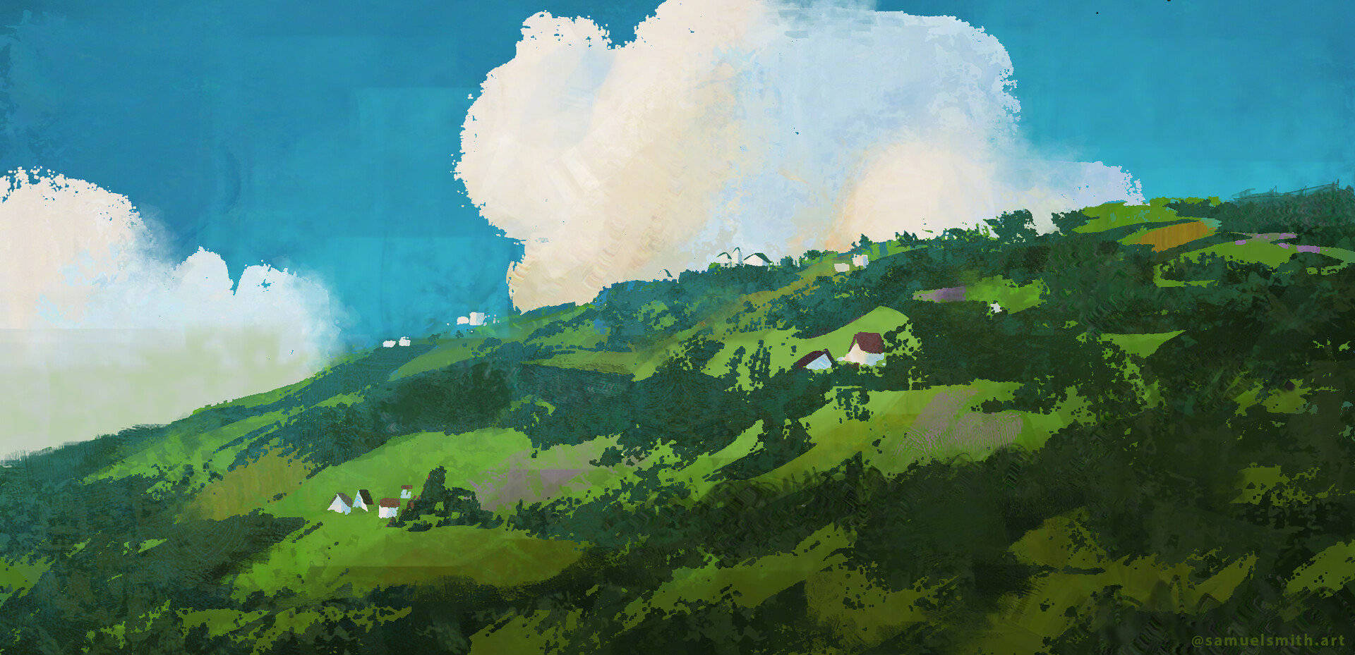 插画师 Samuel Smith 绘画作品-搜狐大视野-搜狐新闻