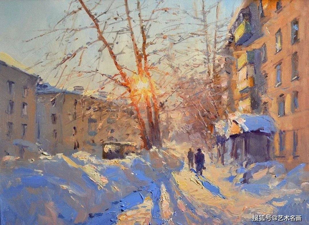 仙境般曼妙｜俄罗斯画家Vagin Evgeny风景油画_光色_唯美_作品