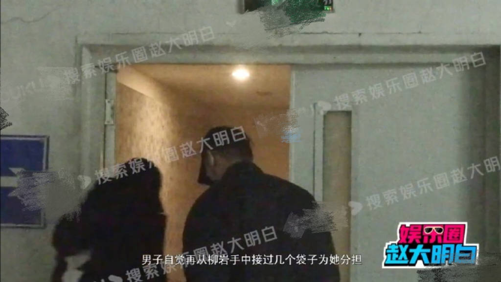 柳岩疑似新恋情曝光 和神秘男子一同回家 搜狐大视野 搜狐新闻