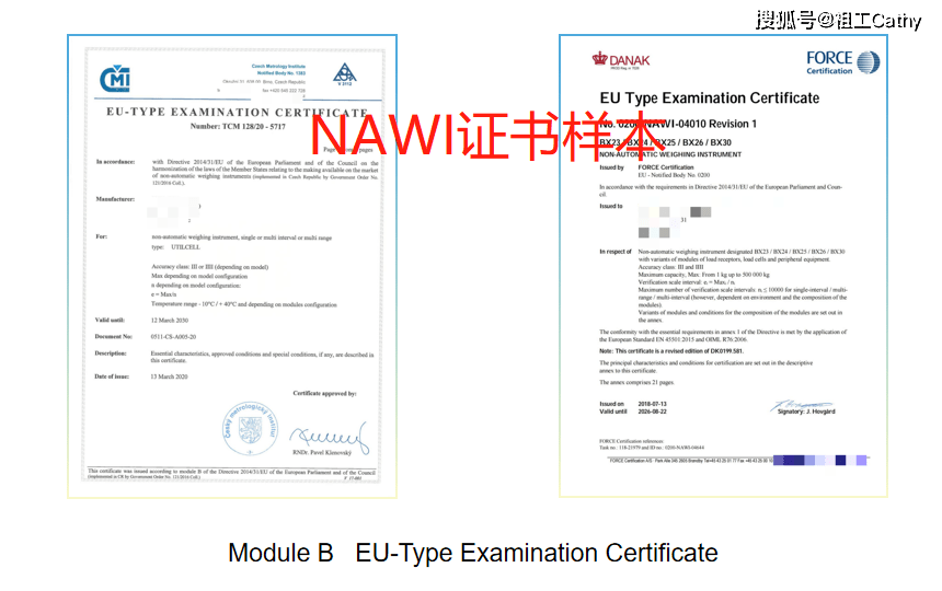 欧盟非自动衡器NAWI认证，OIML R76-搜狐大视野-搜狐新闻