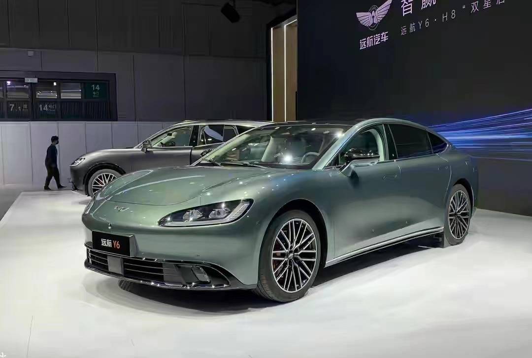 预订33.98万元起？远航Y6实车上海车展亮相，纯电续航1020公里_搜狐汽车_搜狐网