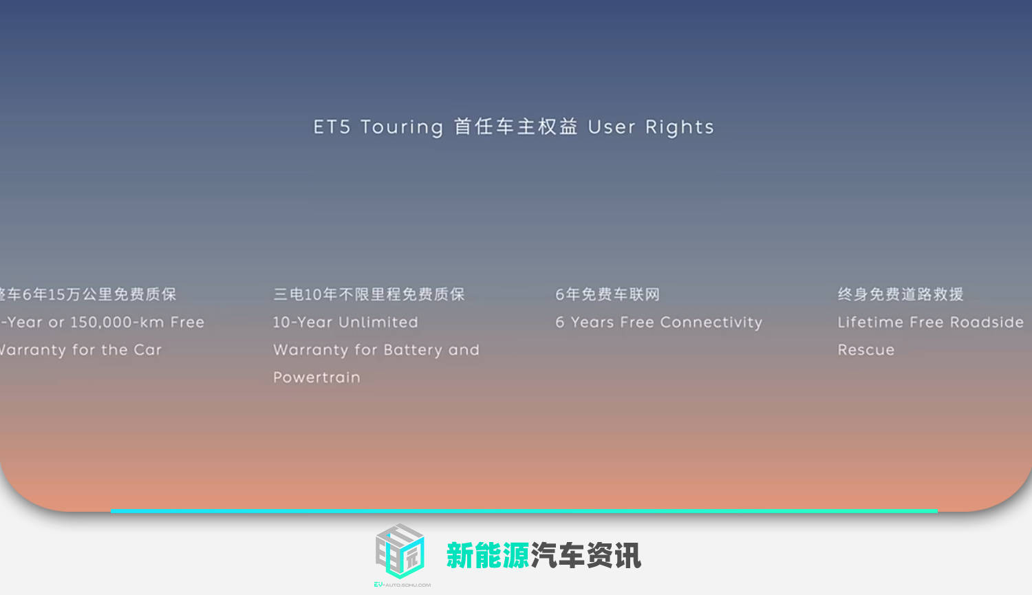 官方指导价29.8-35.6万元 蔚来ET5 Touring正式上市_搜狐汽车_搜狐网