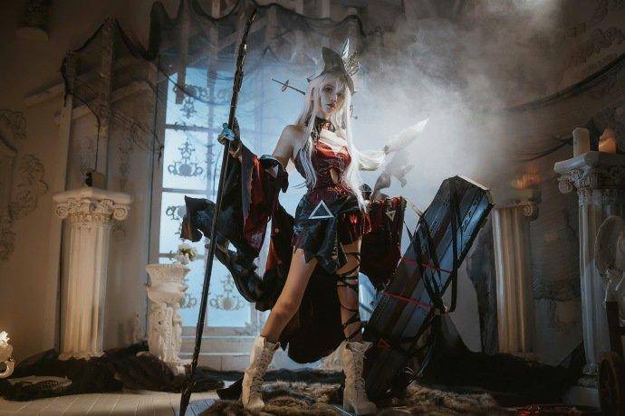 cos：明日方舟浊心斯卡蒂Cosplay正片14P-搜狐大视野-搜狐新闻