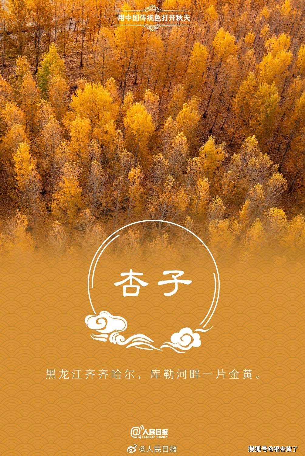 用中国传统色打开秋天!-搜狐大视野-搜狐新闻