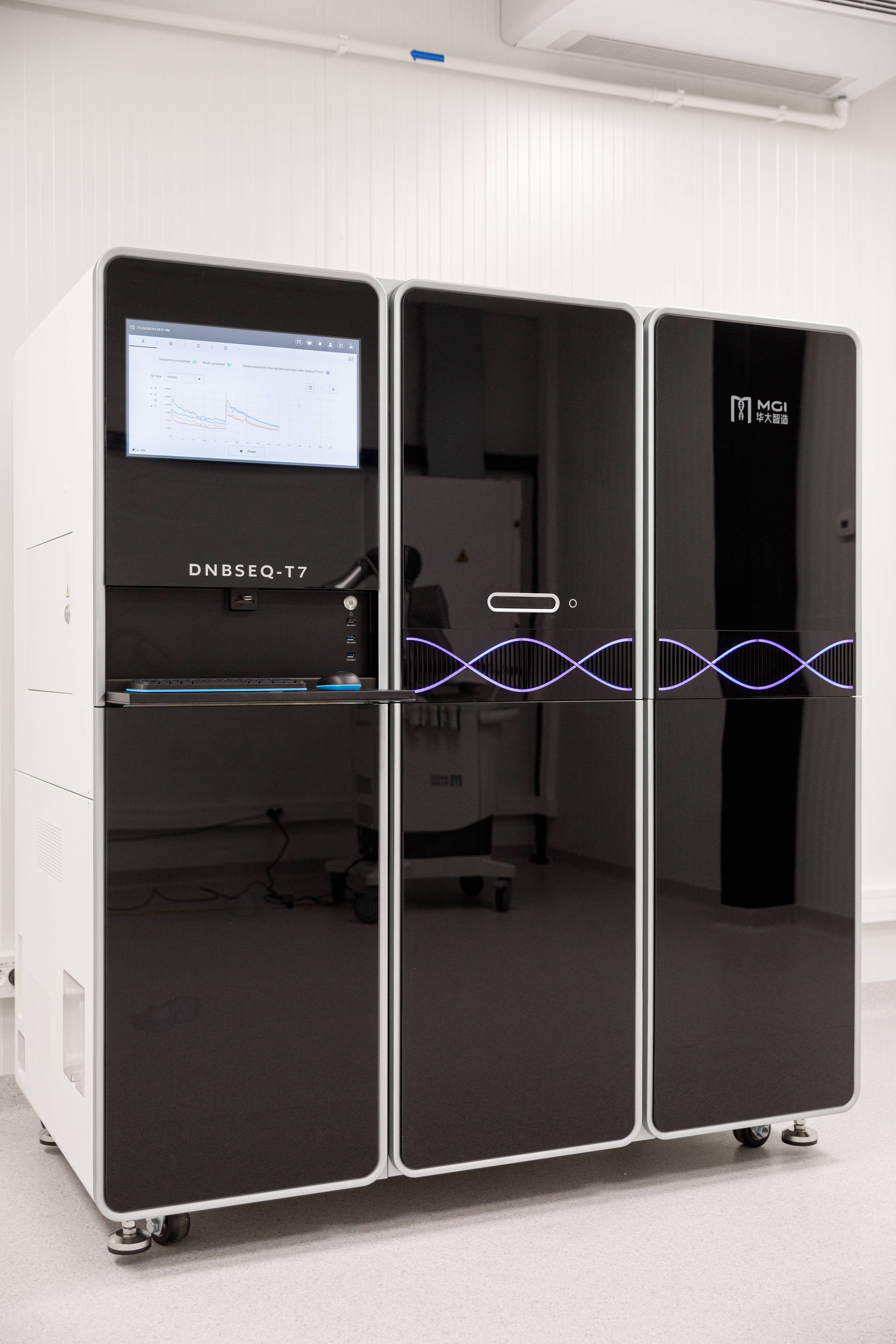 高通量测序仪DNBSEQ-T7-华大智造-搜狐大视野-搜狐新闻