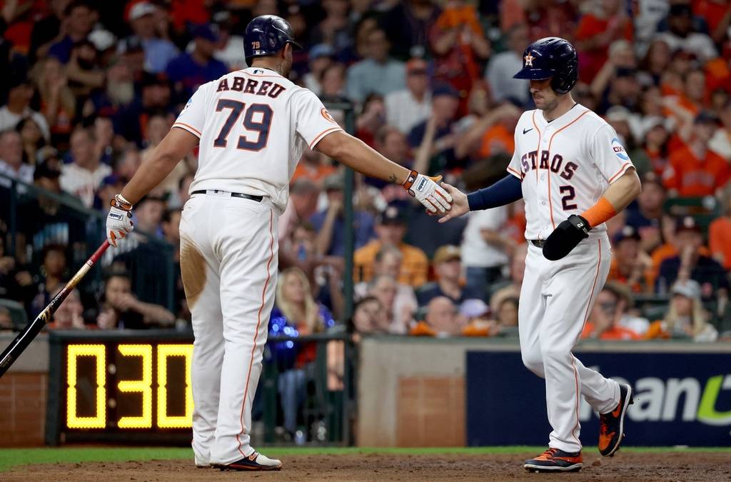 2023MLB美联决赛：休斯敦太空人 4-11 德州游骑兵-搜狐大视野-搜狐新闻