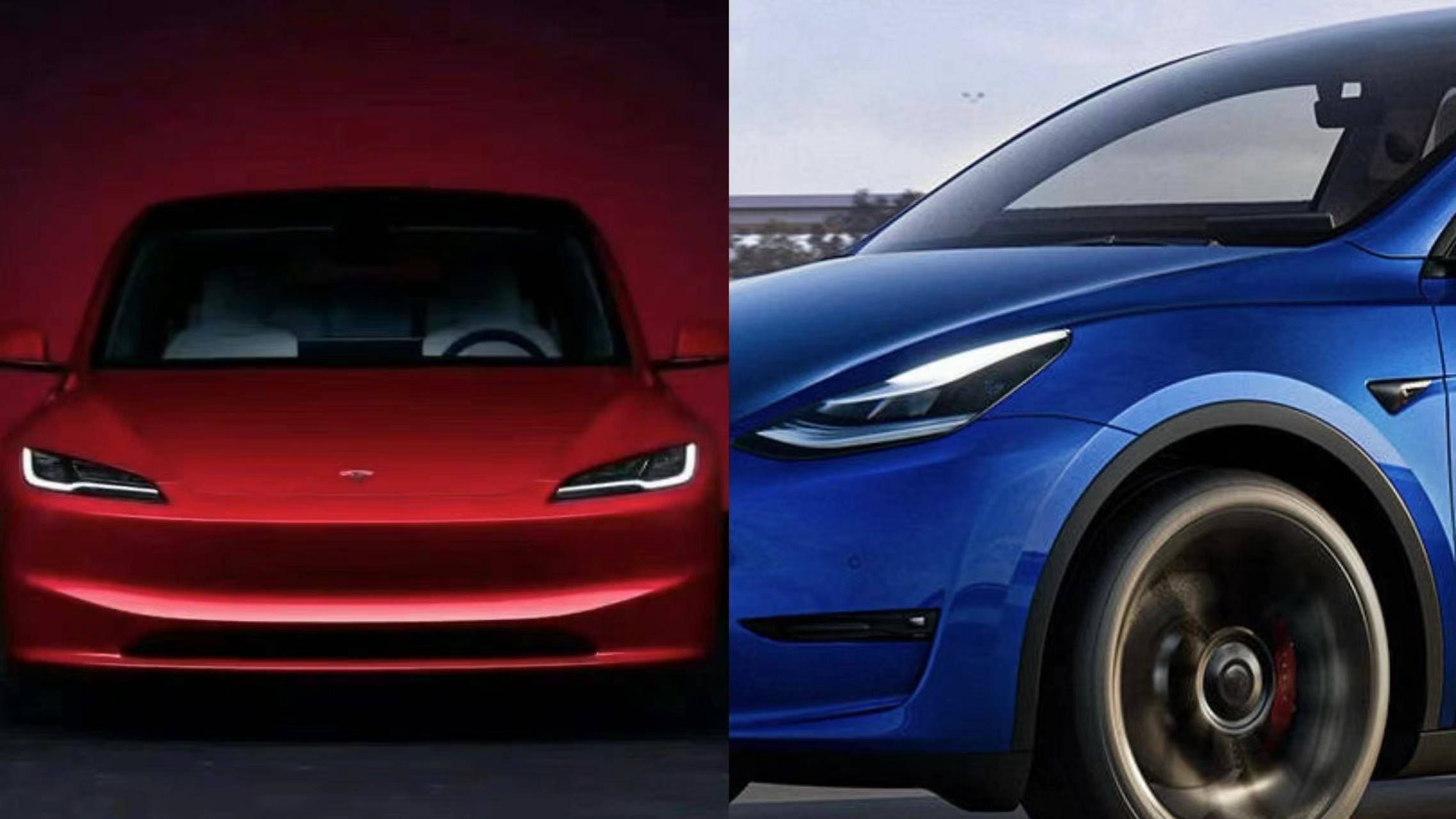 Model 3焕新版开始交付，3焕新版和Y应该怎么选?_搜狐汽车_搜狐网