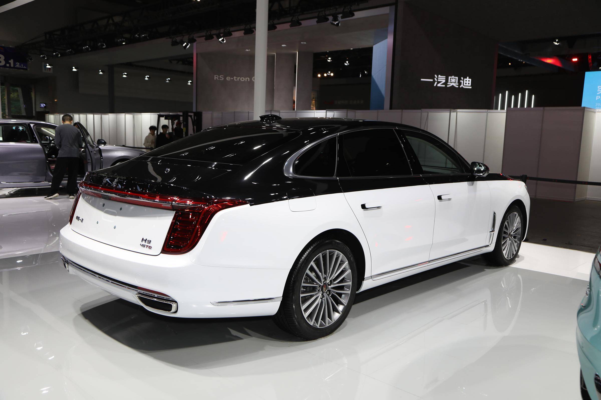 奥迪A6L同级！新款红旗H9实车曝光，内外均有调整_搜狐汽车_搜狐网