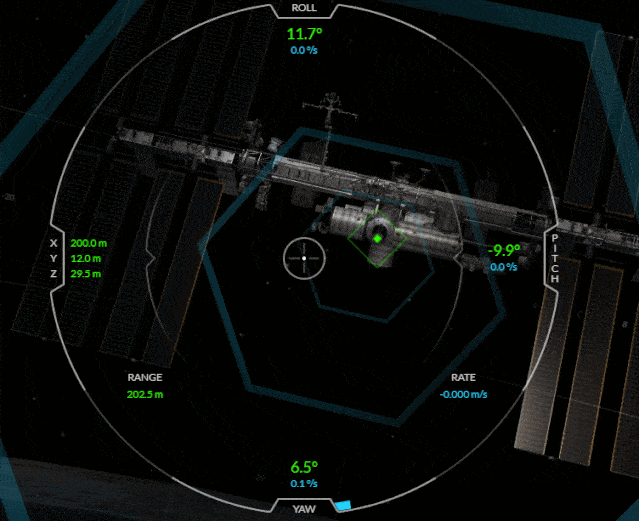 在线SPACEX-ISS对接模拟器被推出，SpaceX带你真实体验对接过程_飞船