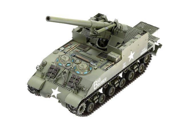 模型制作范例：AFV 美军M40自行榴弹炮_橡胶履带