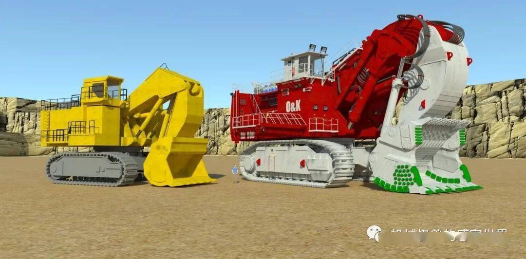 臆想中的矿业巨兽，多变巨人王 O&K RH900 - 液压汇