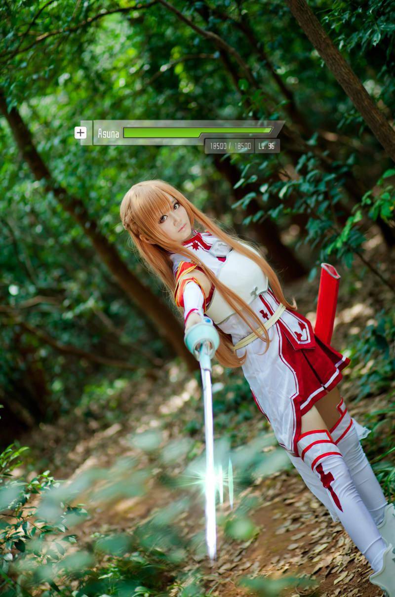 I am Yuki Asuna亚丝娜cosplay_Mikki