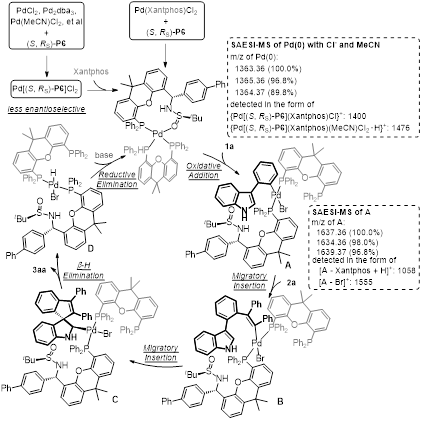 Angew. Chem.：钯PC-Phos催化动态动力学转化实现吲哚不对称去芳构化_手性