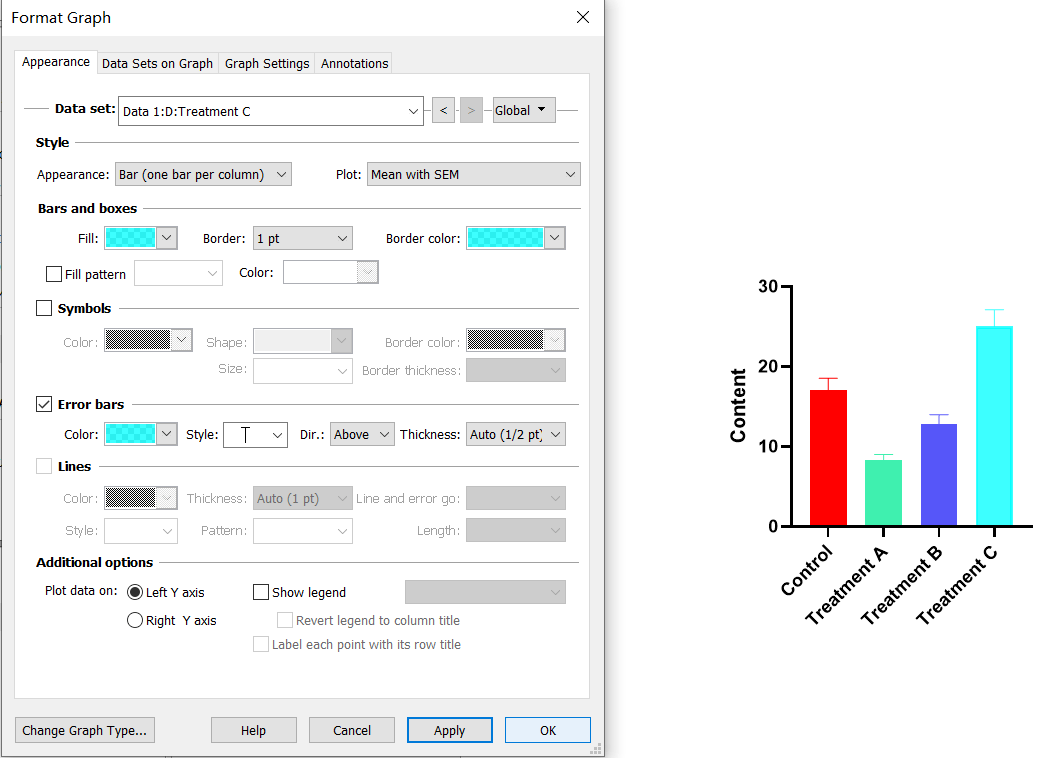 column图 | Graphpad prism8绘图教程_test