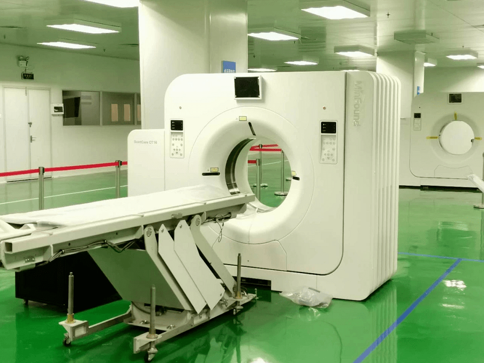 辖区企业河南明峰新产品CT16下线 一举拿下郑东新区政府首台集采订单_医疗