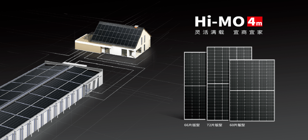 隆基股份：Hi-MO 4m 66型分布式组件亮相，今年分布式产能将达10GW_全球