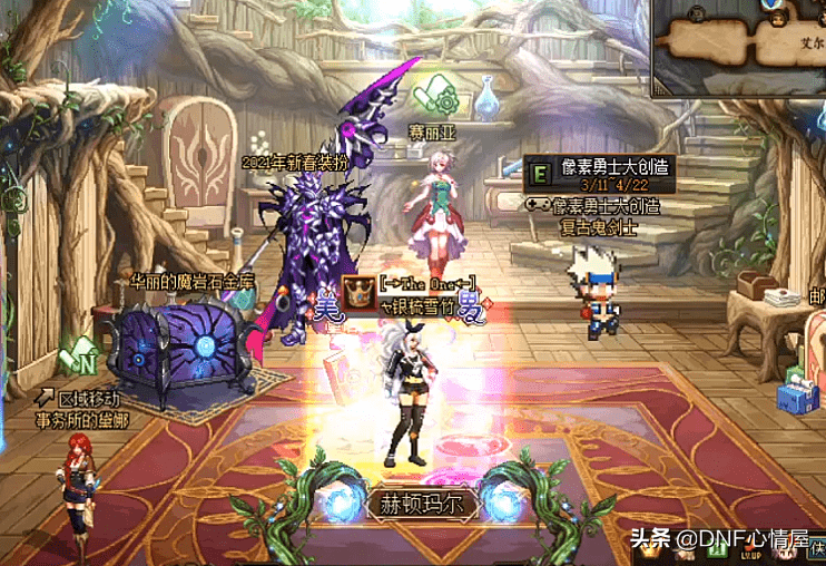 DNF：黑鸦上线2周！5大34C职业逆袭，副本技能表现出色_伤害