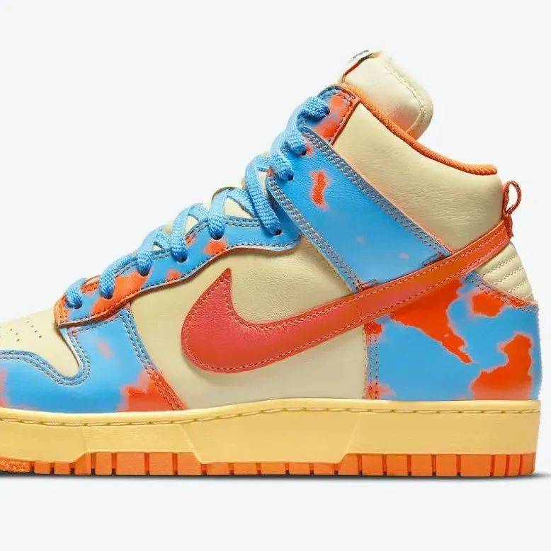 每日鞋讯｜Nike Dunk High 1985「Orange Acid Wash」正式亮相_Force