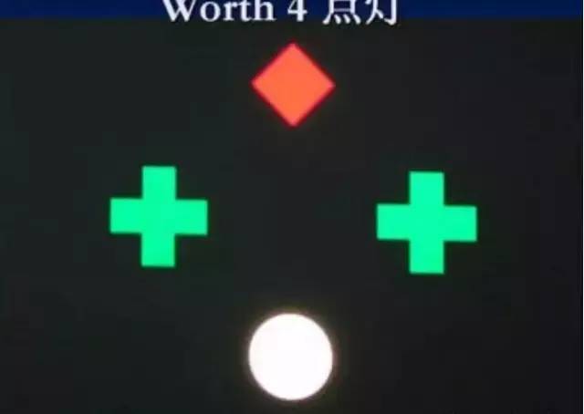 视功能测量之：Worth 4孔灯_测试