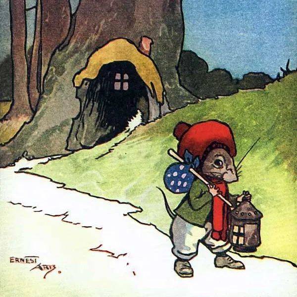 英文插画小故事 | 《Willie Mouse》_cheese