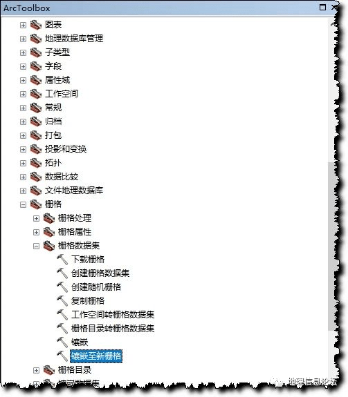 【干货】ArcGIS如何把多个tif影像合成一个tif影像_方法