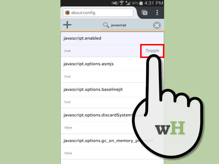 如何在安卓手机上启用JavaScript_浏览器