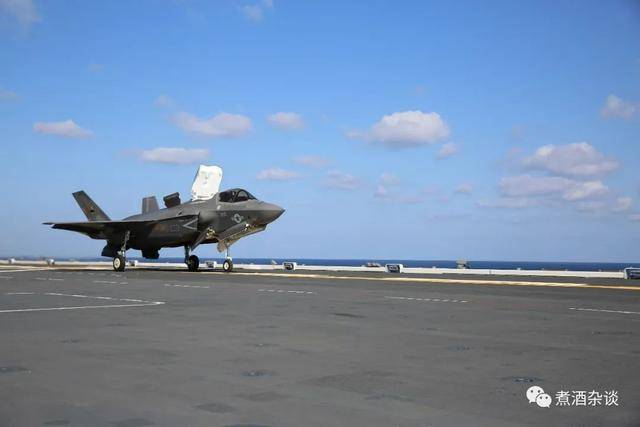 大量现场照片曝光！日本航母首次起降F35B神秘画面_加贺_冗余度_隐身战斗机