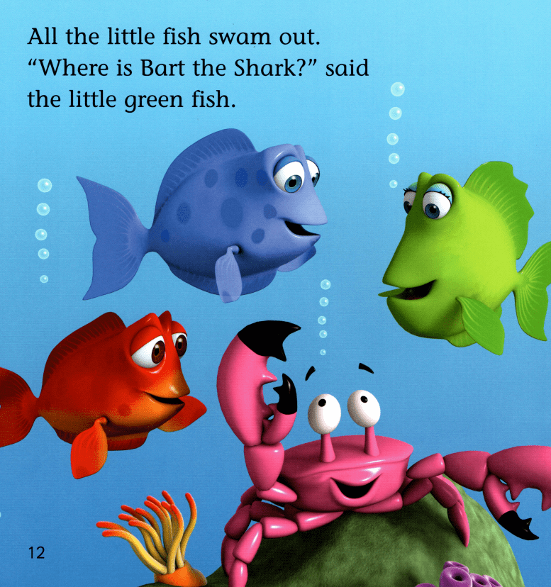 【宜阳学术节·English Channel】英语绘本《Bart the Shark》_严红岩_年级_服务