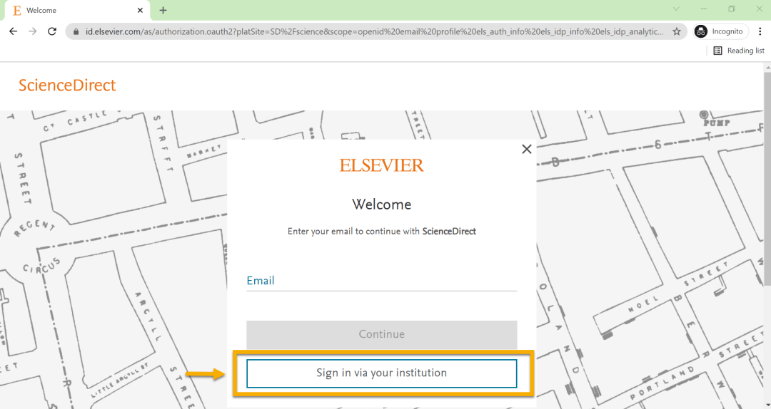 ScienceDirect远程访问指南，请查收！_Step_sign_邮箱