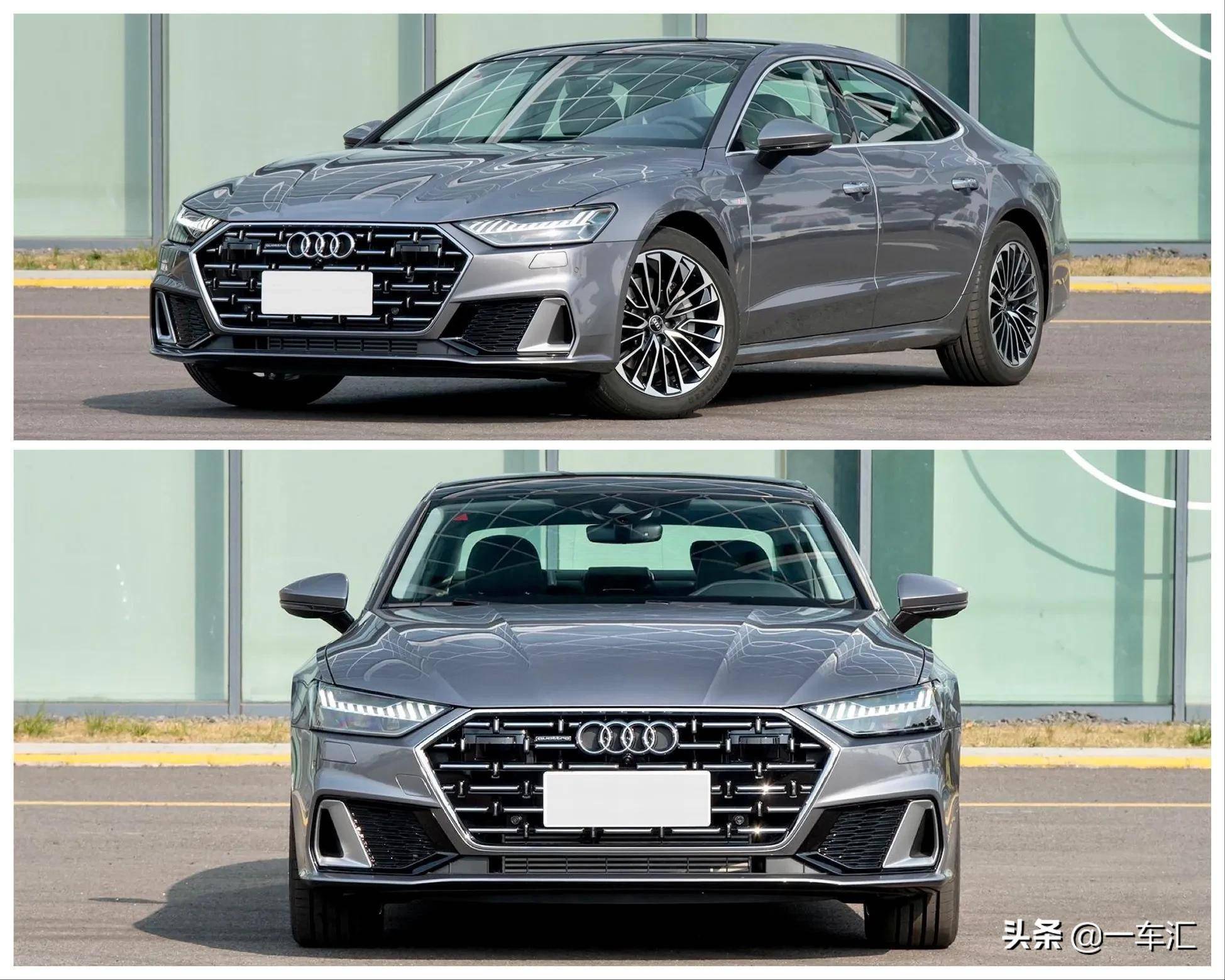 2022款奥迪A7L 45TFSI见远型流晶套装，会不会打破BBA原有格局_搜狐汽车_搜狐网