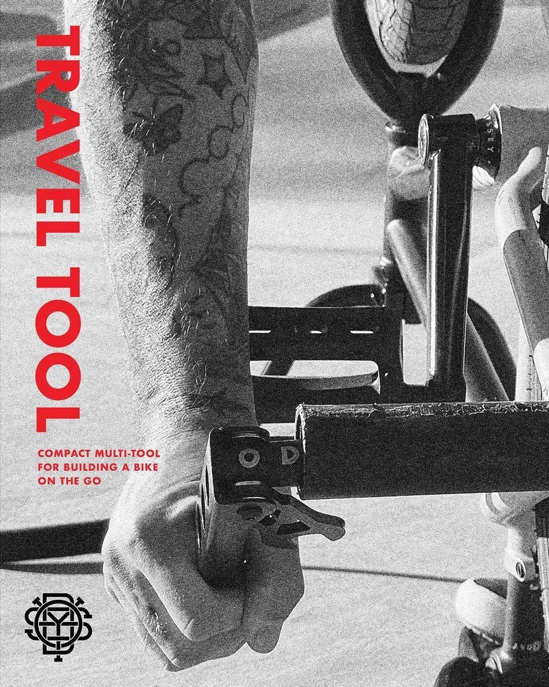 ODYSSEY TRAVEL TOOL BMX组合工具加长17mm套筒｜4mm/5mm/6mm/8mm内六角｜15mm_旅行_扳手_现货