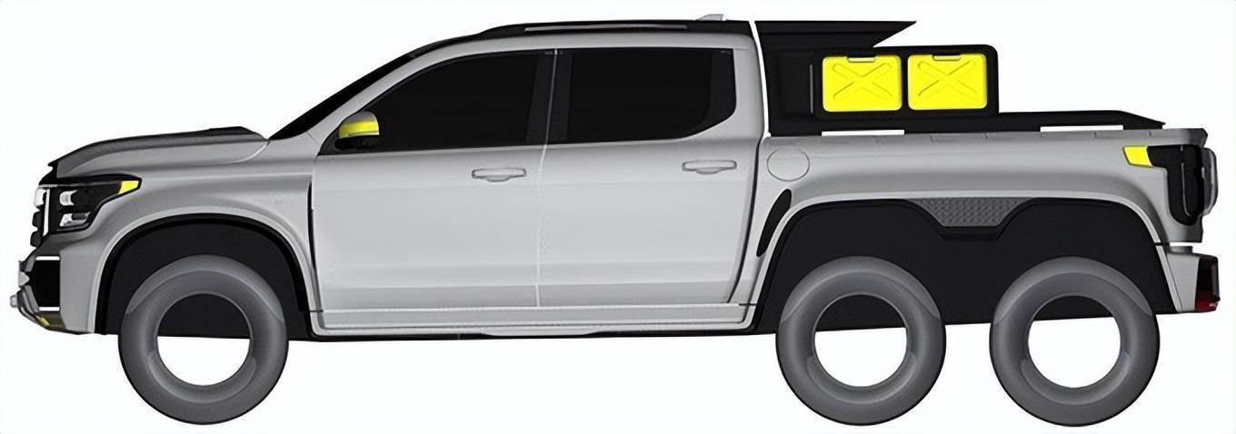 长城炮6x6曝光，赛博朋克风格，对开式尾门，或搭载3.0T+9AT_搜狐汽车_搜狐网