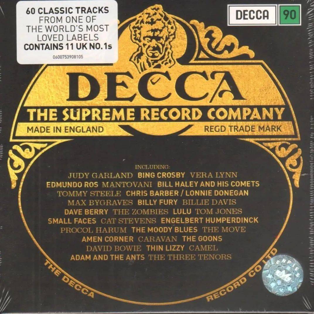 传奇厂牌DECCA90周年声乐金曲合集 4CD_录音_麦克风_Decca