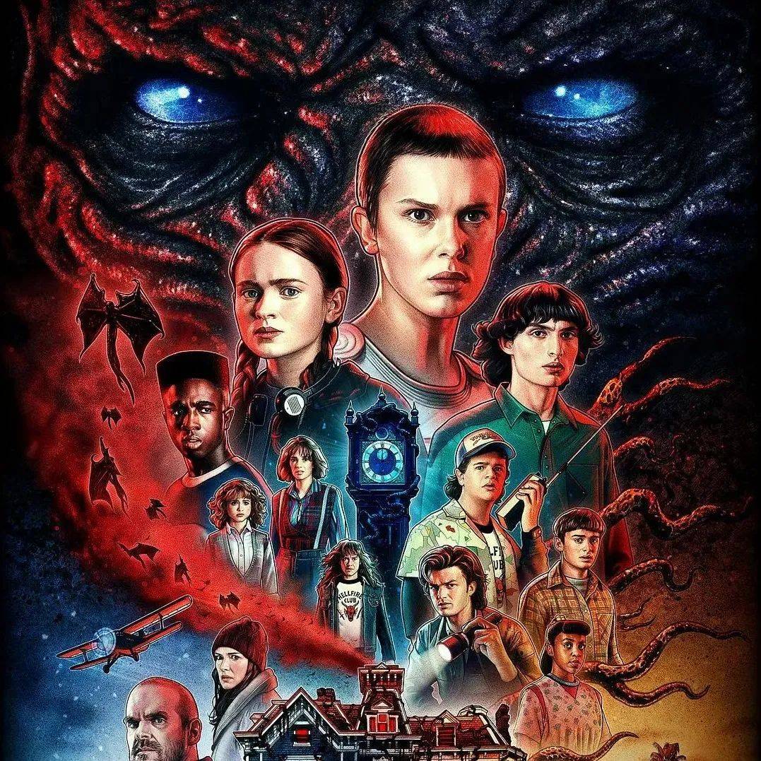 《Stranger Things 4》开播之际，回顾其过往潮流联名_剧中_年代_Kim